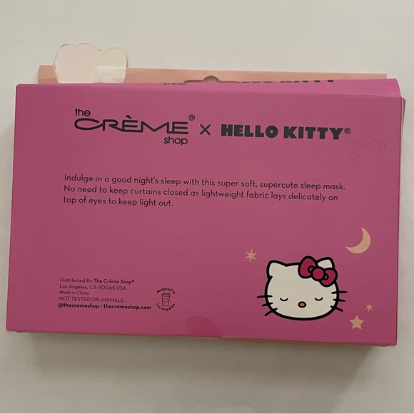 Hello Kitty | Accessories | New Hello Kitty Sleeping Mask Beauty Rest ...